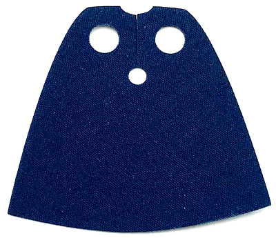 Lego New Dark Blue Minifigure Cape Cloth Standard Traditional Starched ...