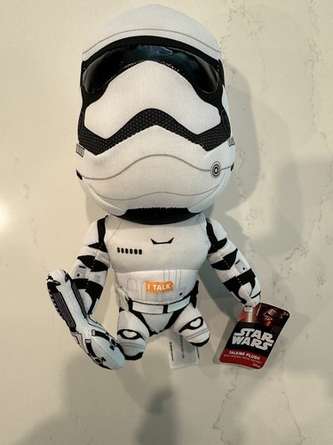 Star Wars Stuffed Plush Toy 9" Talking First Order Trooper Doll New ...