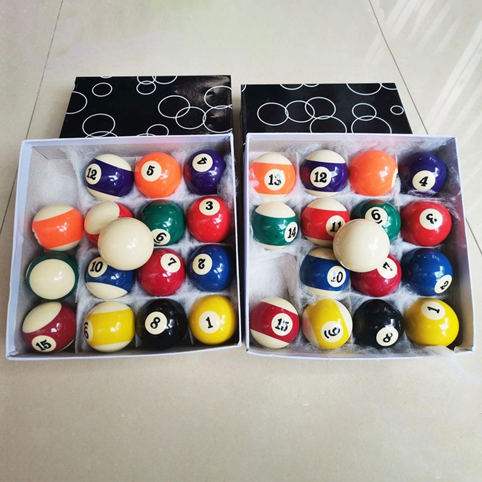 16Pcs Billiard Balls Set Pool Balls Set Lightweight for Bars Game Rooms ...