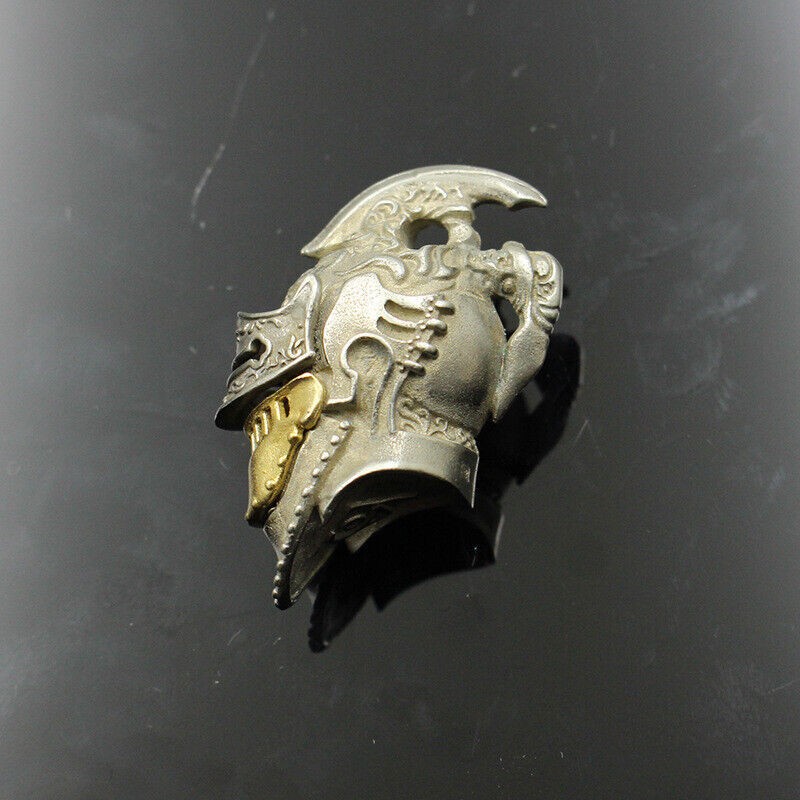 Roman Warrior Accessories Knight Lanyard Pendant EDC Brass Knife Beads ...