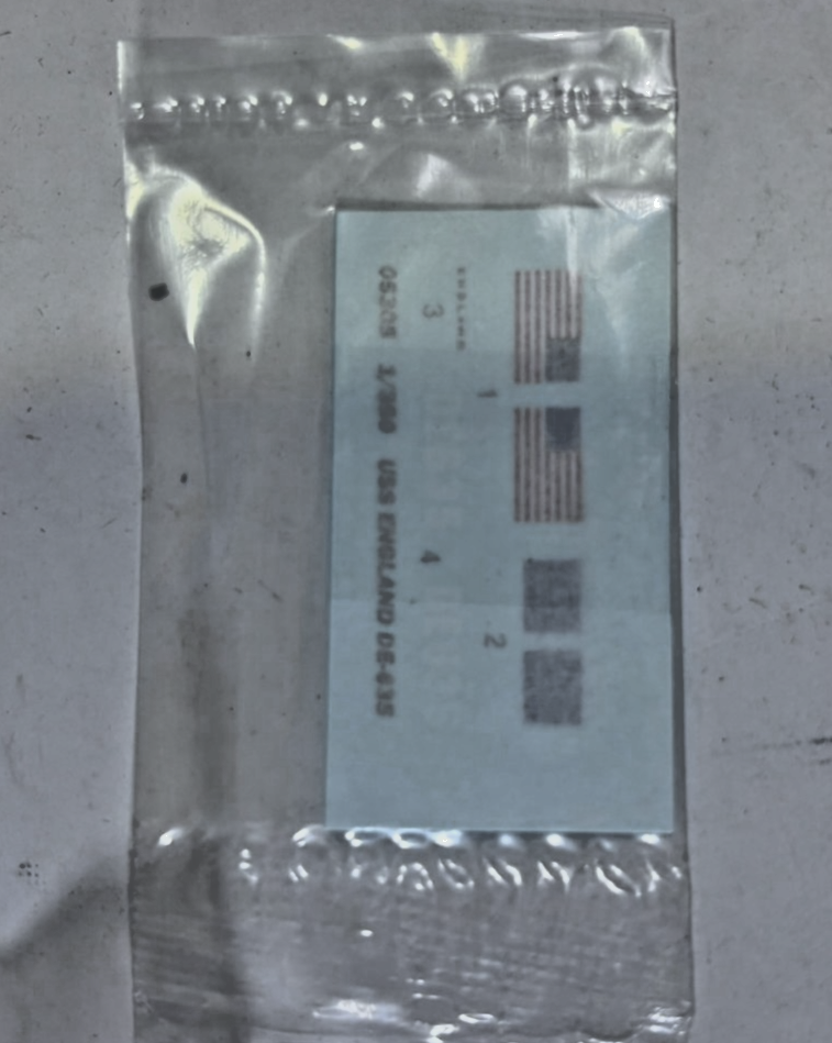 TRUMPETER. 05305. USS. ENGLAND DE-635 . 1350 SCALE ZG-MF | eBay