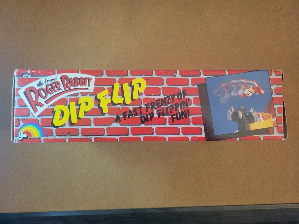WHO FRAMED ROGER RABBIT DIP FLIP PLAYSET LJN 1988 | eBay