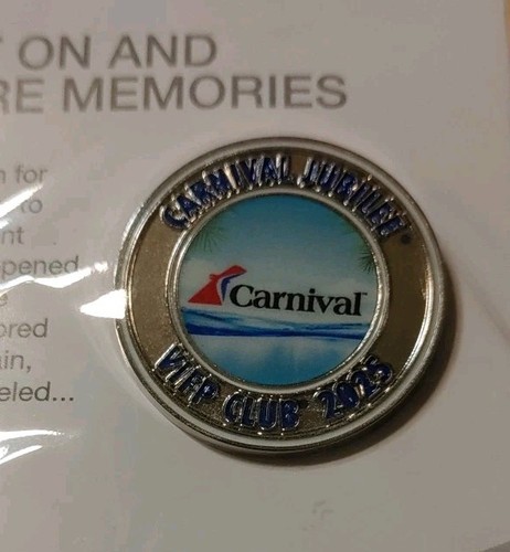 CARNIVAL Cruise Line VIFP Club Platinum Diamond Loyalty Pin 2025 ...