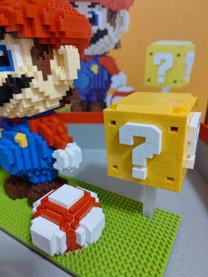 Super Mario Magic Blocks Set,2000 Pcs Mini Building Blocks Challenging ...