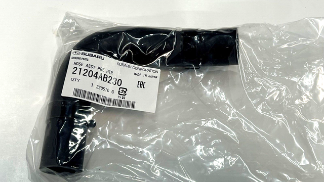 1-PC PACK 2011-2017 GENUINE SUBARU MODELS HOSE ASSY PRE HEATER 21204 ...