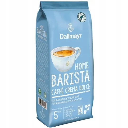 DALLMAYR HOME BARISTA Caffe Crema Dolce Coffee Beans 1kg / 35.27 oz | eBay