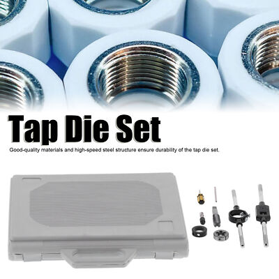 45 pcs Metric Master Tap and Die Set Coarse and Fine Threads Tools kit ...