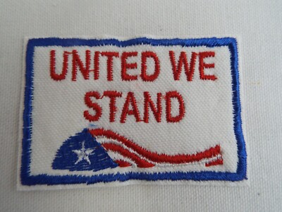 USA United We Stand Embroidery Iron-on Patch | eBay
