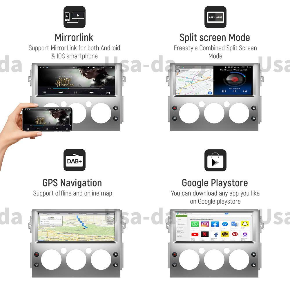 For Toyota FJ Cruiser 2008-2015 12.3" Car GPS Radio Automotive ...