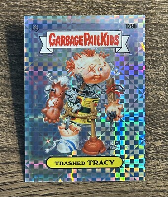 2021 Garbage Pail Kids Chrome Series 4 Trashed Tracy 129b X-Fractor ...