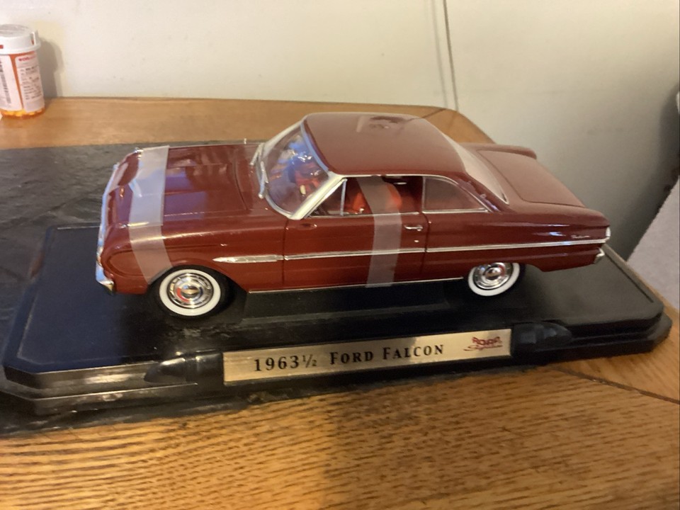 ROAD SIGNATURE COLLECTION 1963 1/2 Ford Falcon Maroon No Box NICE | eBay