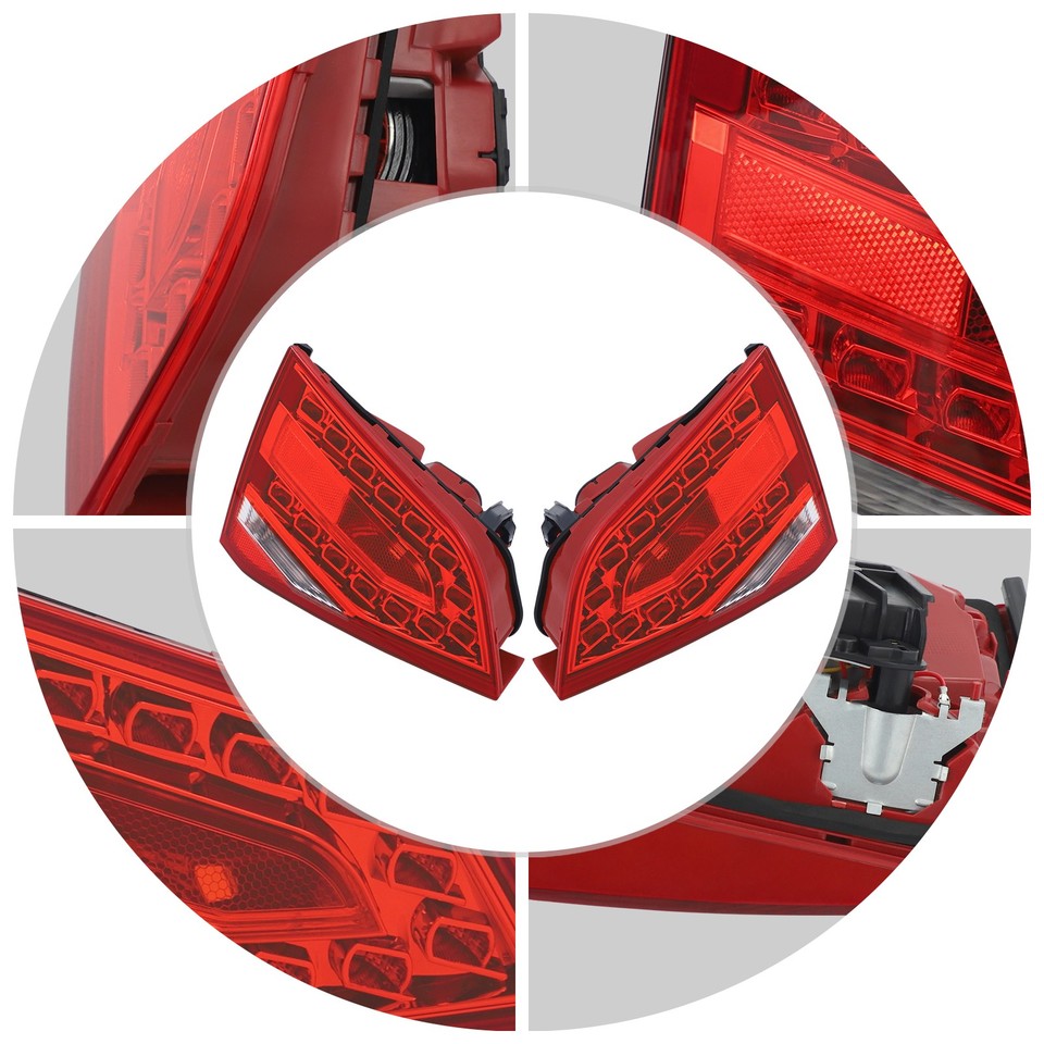 Inner Tail Light For 09-12 Audi A4 S4 Sedan A4,led Left&right Inner ...