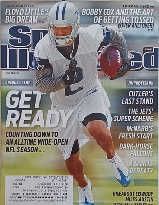 Sports Illustrated July 2010 Floyd Little Bobby Cox Cutler McNabb Jets ...