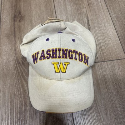 Vintage Washington Huskies UW College Twins Enterprise Strapback Cap ...
