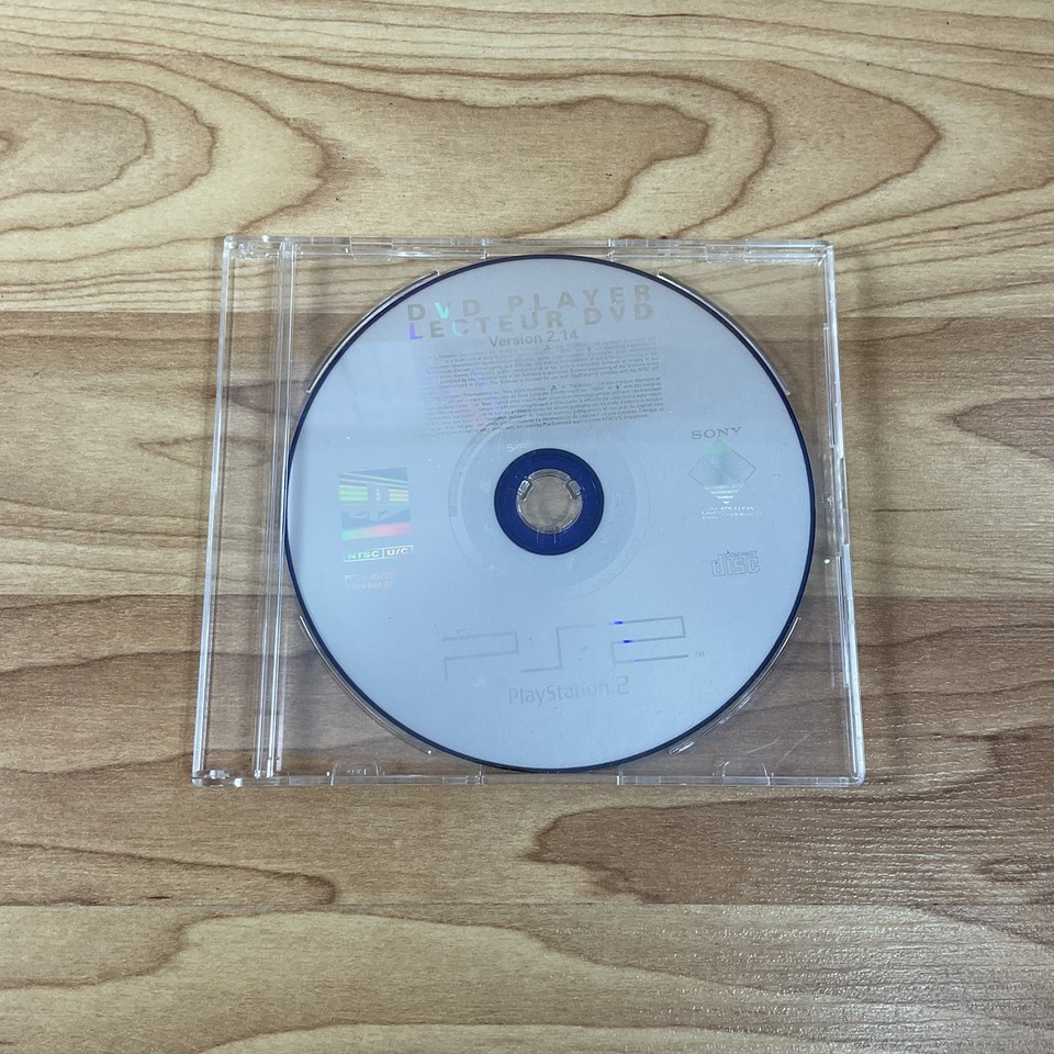 Sony Playstation 2 (PS2) DVD Player Disc Version 2.14 (Lecteur Dvd ...