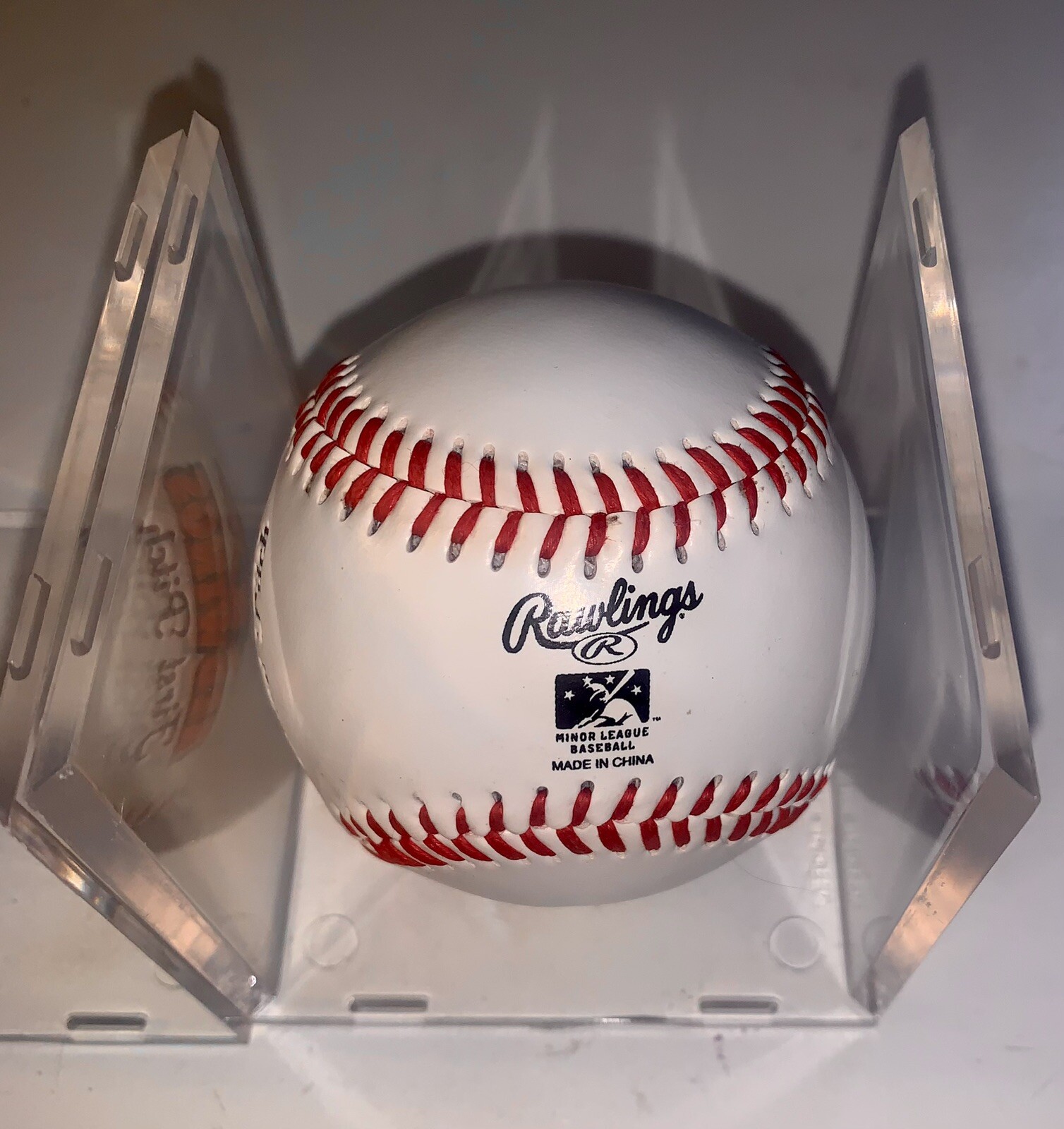 Stan Cliburn Autographed Baseball Rochester Red Wings Old Logo Ball ...