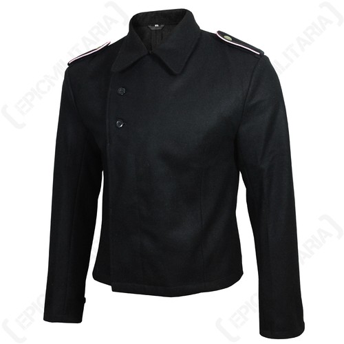 German Elite Black Panzer Wrap - WW2 Army Tunic Jacket Repro Uniform ...
