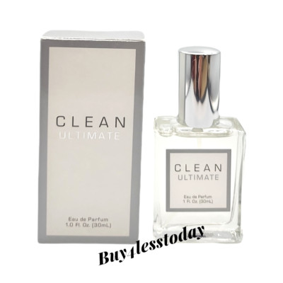 Clean Ultimate Perfume Eau De Parfum Spray 1.0 oz 30ml NEW in Box | eBay