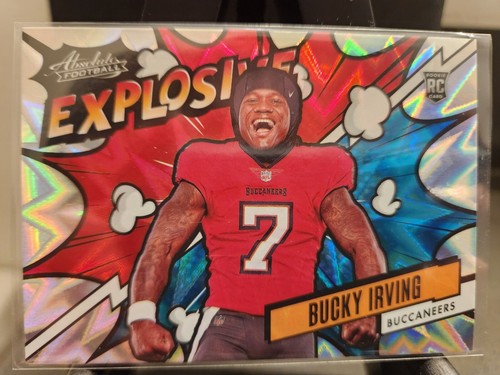 2024 Absolute Football Bucky Irving Explosive Case Hit SSP Rookie RC ...