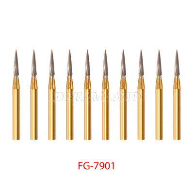 Dental Tungsten Carbide Gold Burs Trimming / Finishing / Polishing ...