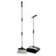 Foldable Broom and Dustpan Sweep Clean Set Dust Pan Broom Upright w ...