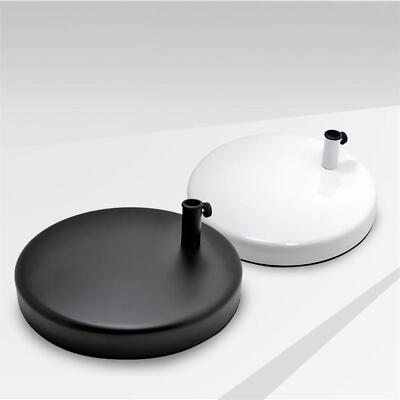Desk Lamp Base 19cm Round Weighted Base Metal Base for Table | eBay