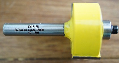 Router Bit 9.5mm Rebate 1/4" Shank Econocut by Carbitool Carb-I-Tool ...