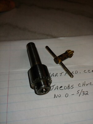 JACOBS CHUCK N0 0-5/32 H64 HARTFORD. CCNN. USA *WITH KEY* Used | eBay