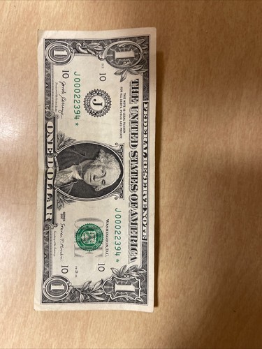 $1 COMMON Star Notes One Dollar Bill Random Note Random District Random ...