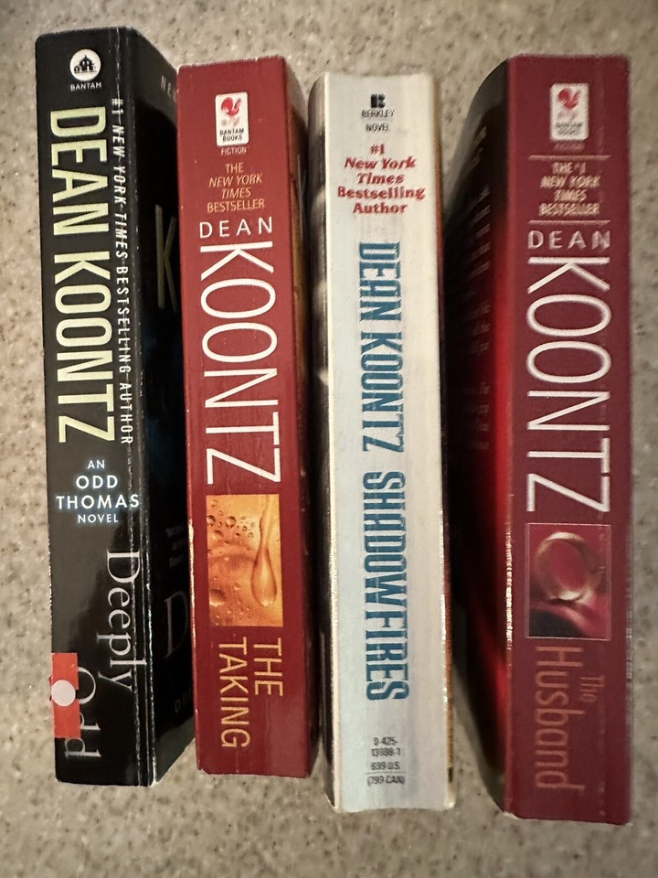 Dean Koontz 30 mixed lot horror books, Odd Thomas, Frankenstein | eBay