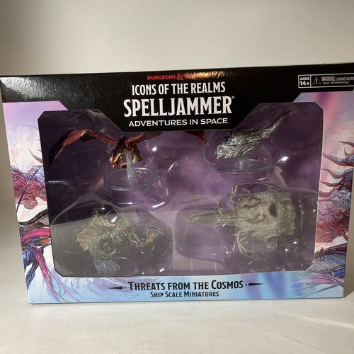 D&D Icons of the Realms Spelljammer Threats from the Cosmos Miniatures ...