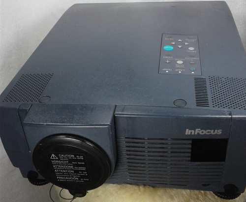 INFOCUS PROJECTOR CONFERENCE ROOMS MEETING PRESENTATIONS HOME AUDIO VISUAL SYS. | eBay