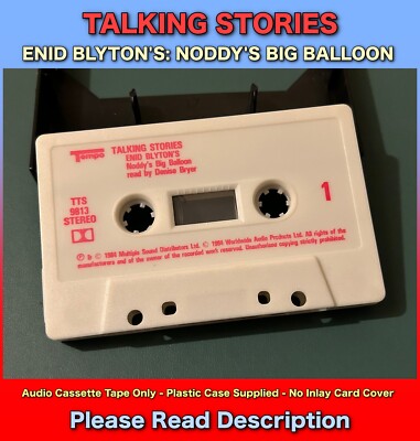 Talking Stories Enid Blyton's Noddy's Big Balloon Audio Cassette Tape ...