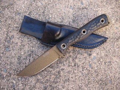 Busse Combat AMS Anniversary Mean Street Custom Molded Leather Knife ...
