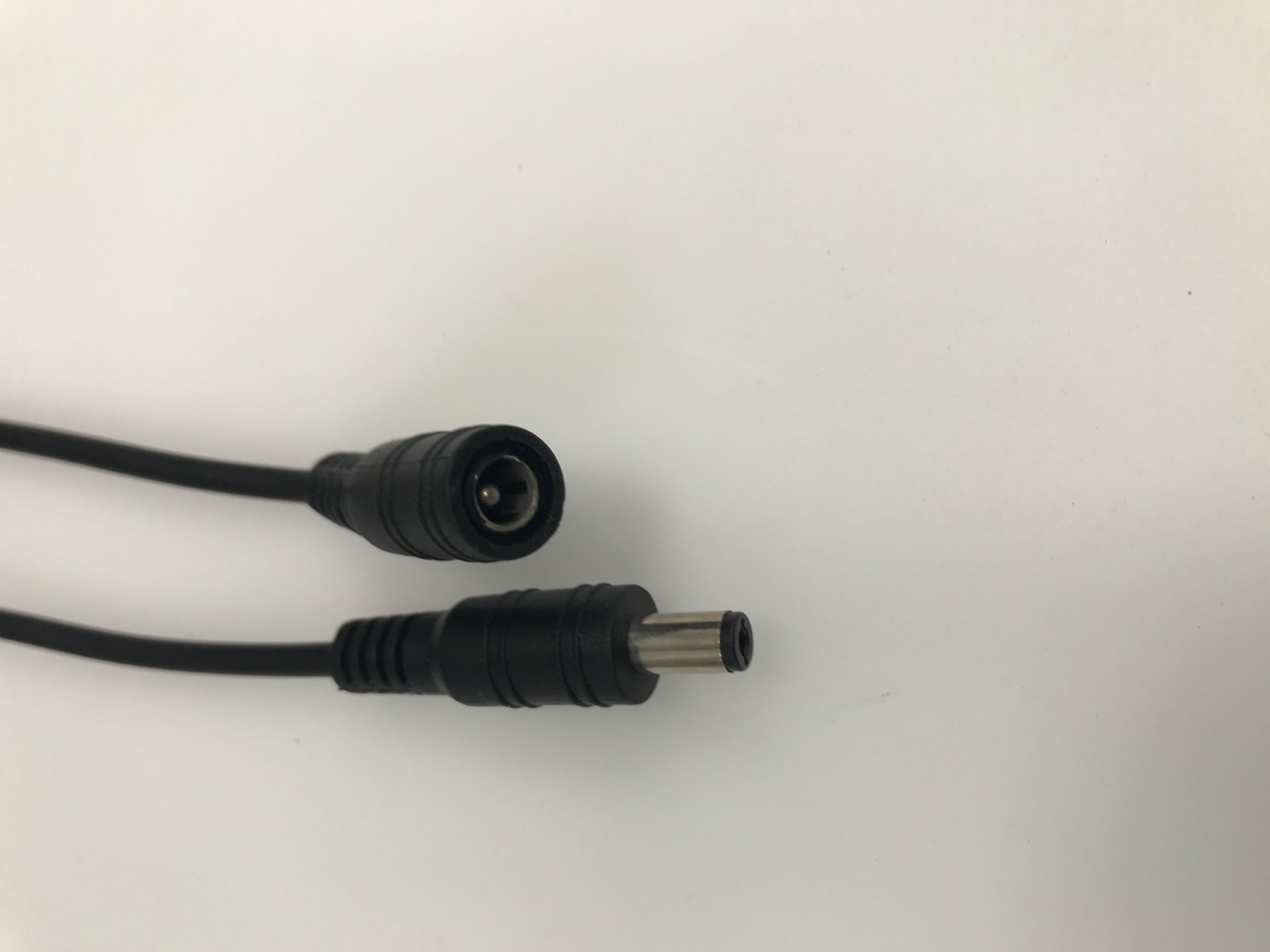 10 x DC POWER CABLE 2.1mm PLUG JACK FEMALE/MALE LEADS 30cm 12V LED ...