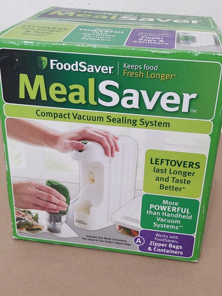 Food Saver Meal Saver Compact Vacuum Sealing System Model: FSMSSY0211-027 New | eBay