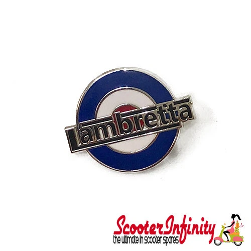 Pin Badge - Mod Target with Lambretta Emblem | eBay