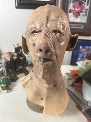 Scary Pig Head Mask Gift Horror Full Halloween Party Mask | eBay