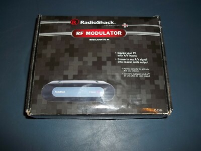 Radio Shack RF Modulator Model 15-2526 Complete In Box With ...