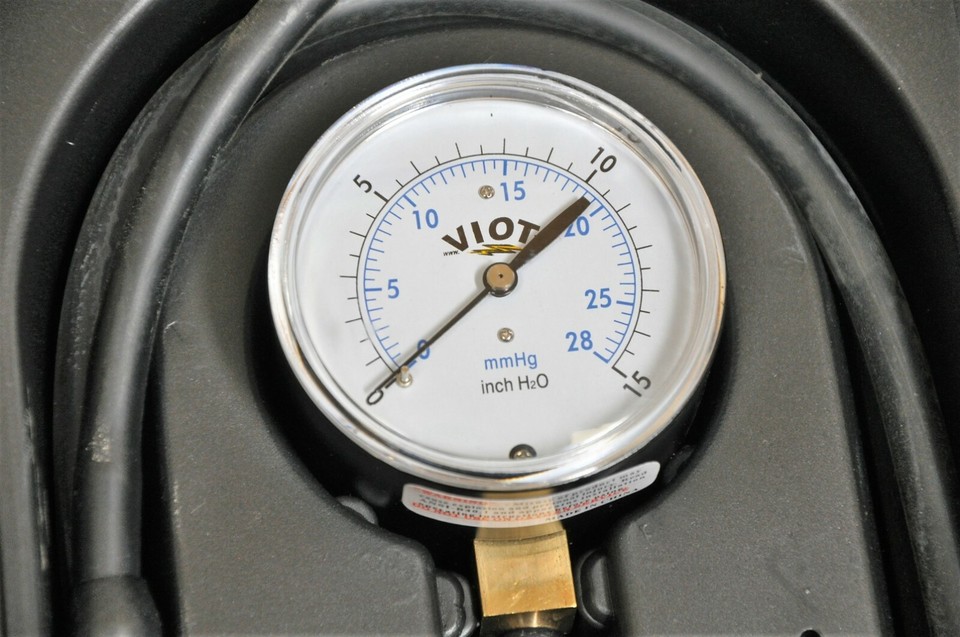 Gas LPG Propane Appliance Manifold Line Low Pressure Gauge Manometer 15 ...