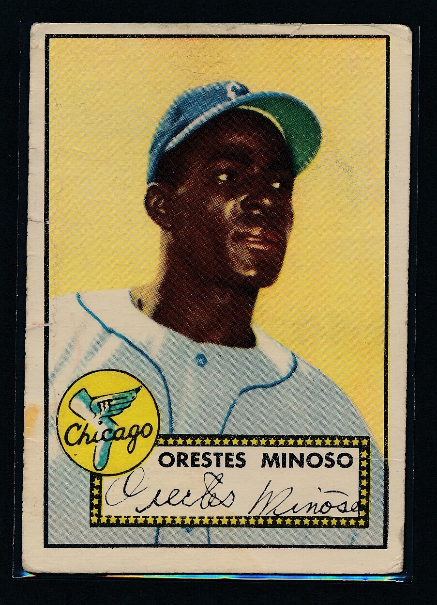 1952 Orestes "MINNIE" MINOSO ROOKIE Topps #195 HOF White Sox | eBay
