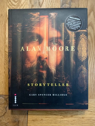 BOOK- ALAN MOORE "STORYTELLER" EDITION WITH CD, GRAPHIC NOVELS, 320 ...