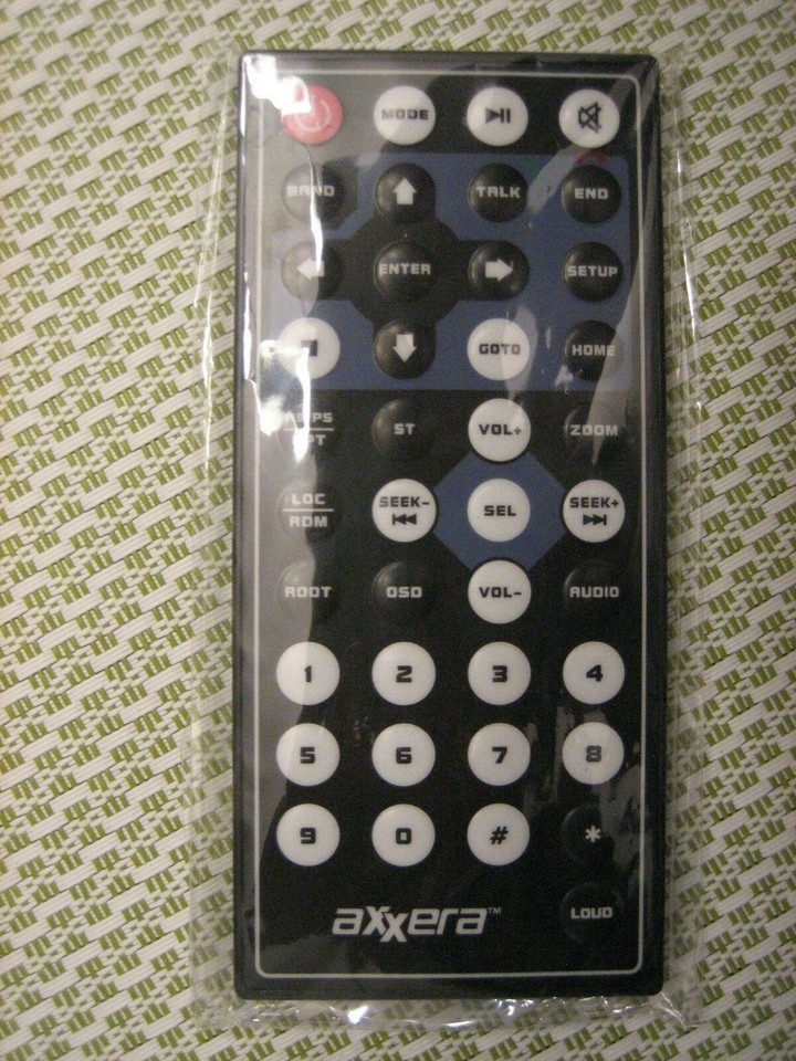 Dual Axxera remote for AVM111NAVLH, AVM111NAV, AVM211NAV, AVM101LH | eBay