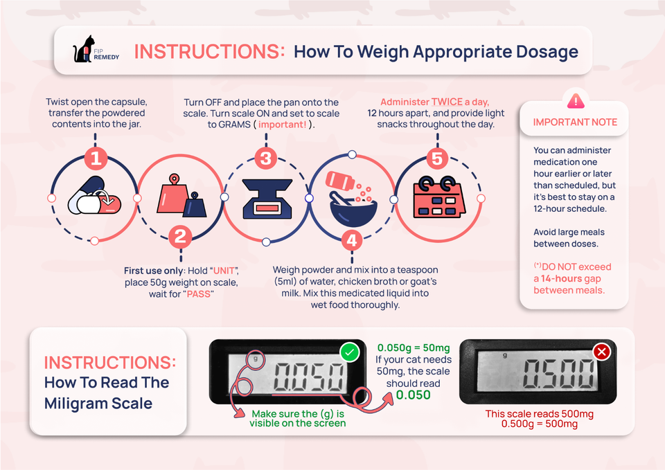 Feline Infectious Peritonitis (FIP) Full 84-Day Treatment Kit - Cats ...