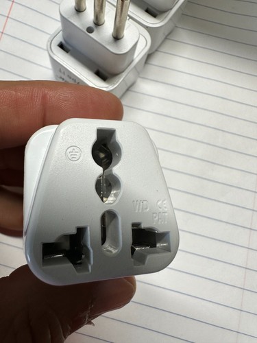 Bestek Type IT Power Plug Adapter three round plugs(LEN) 10/16A 250v | eBay