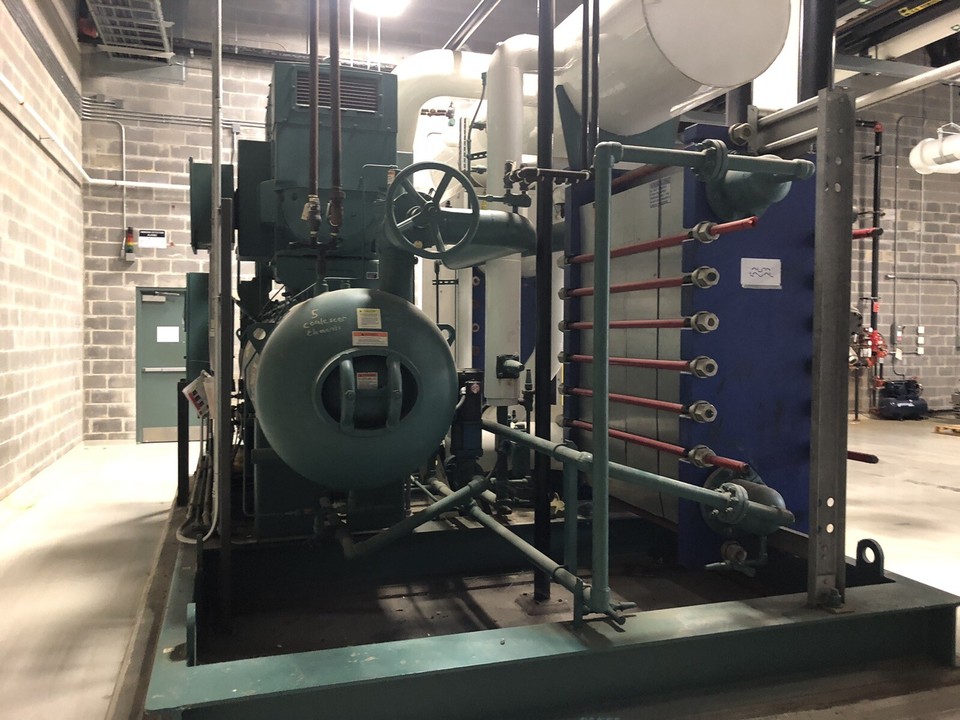 Frick RWF 222 Quantum Power PAC Ammonia Chiller 400 HP Rotary Screw ...