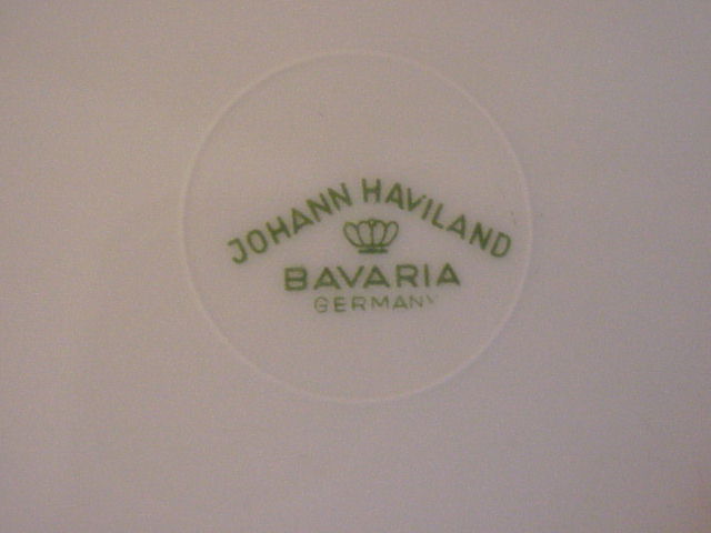 Johann Haviland Bowl Eva Zeisel Bavaria Germany White Thick Gold Trim ...