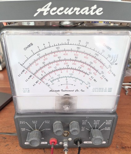 Accurate Instrument Co. Model 152 VTVM | eBay