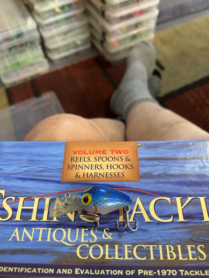 VINTAGE STORM PRE RAPALA WEE WART IN A BEAUTIFUL BLUE SCALE COLOR ...