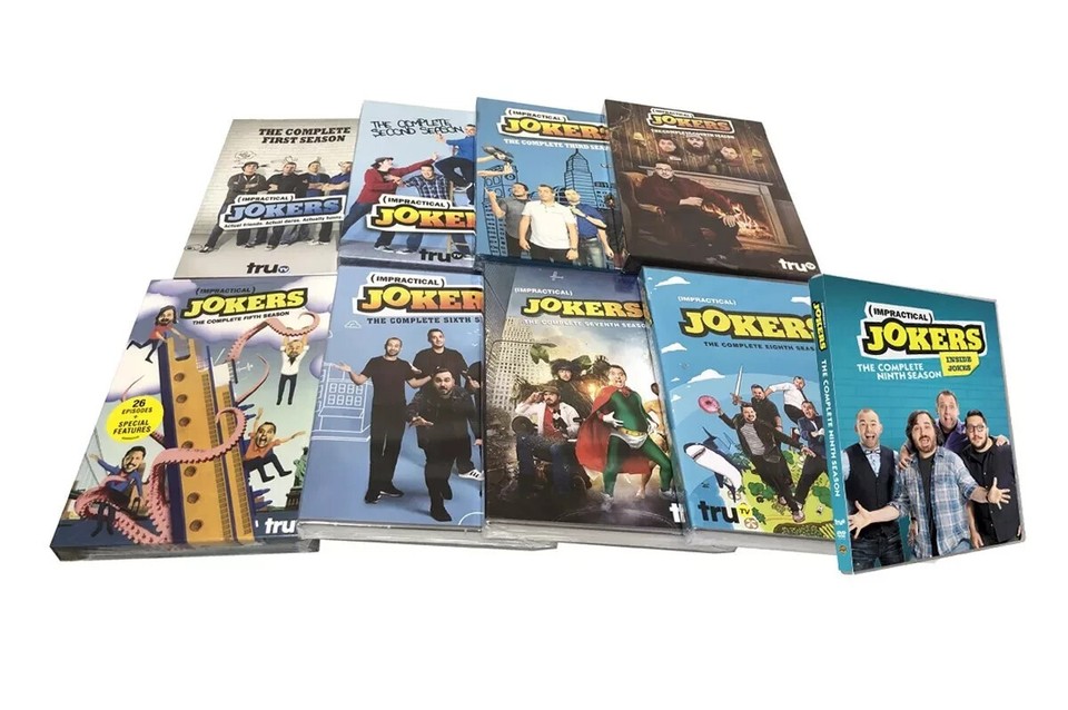 Impractical Jokers The Complete Series Seasons 1-10 ( DVD 36-Disc Box ...